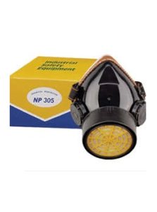 PVC Safety Gas Mask, Half Face Dust Mask NP 306 | iSafety Services GH